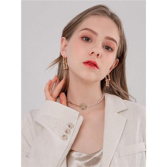 Jewelry | Y2k Style 14k Gold Plated Chunky Earring Set | Poshmark